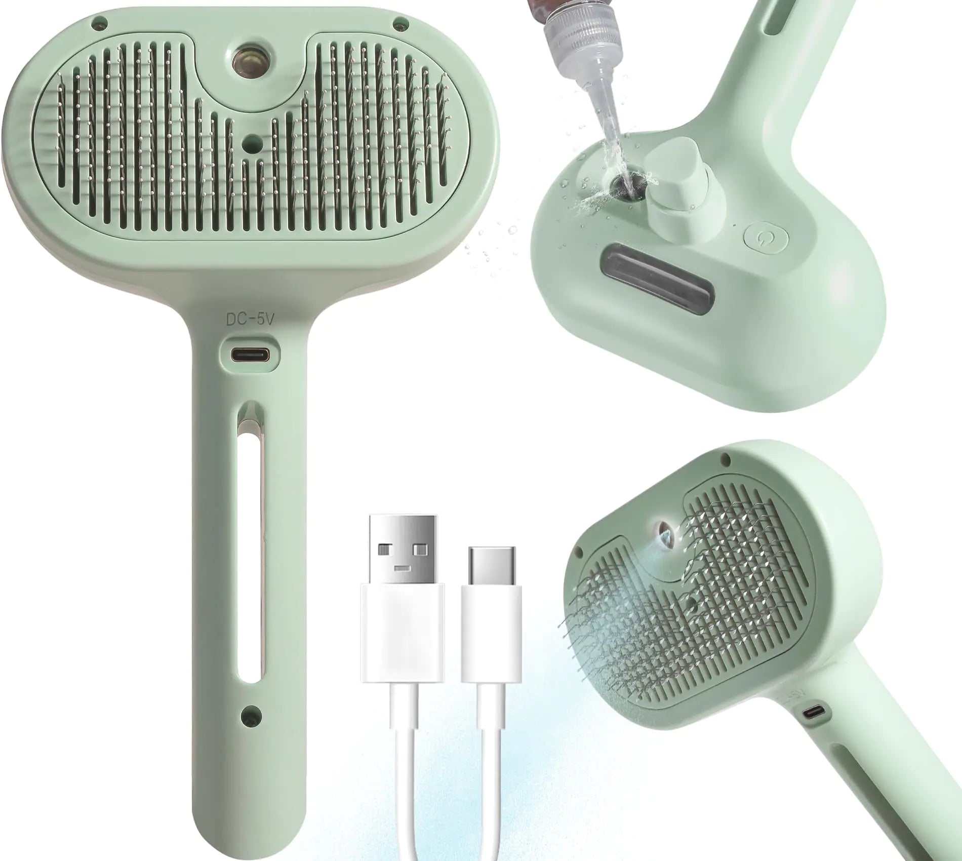 Steam Pet Grooming Comb – Wiggle & Wag